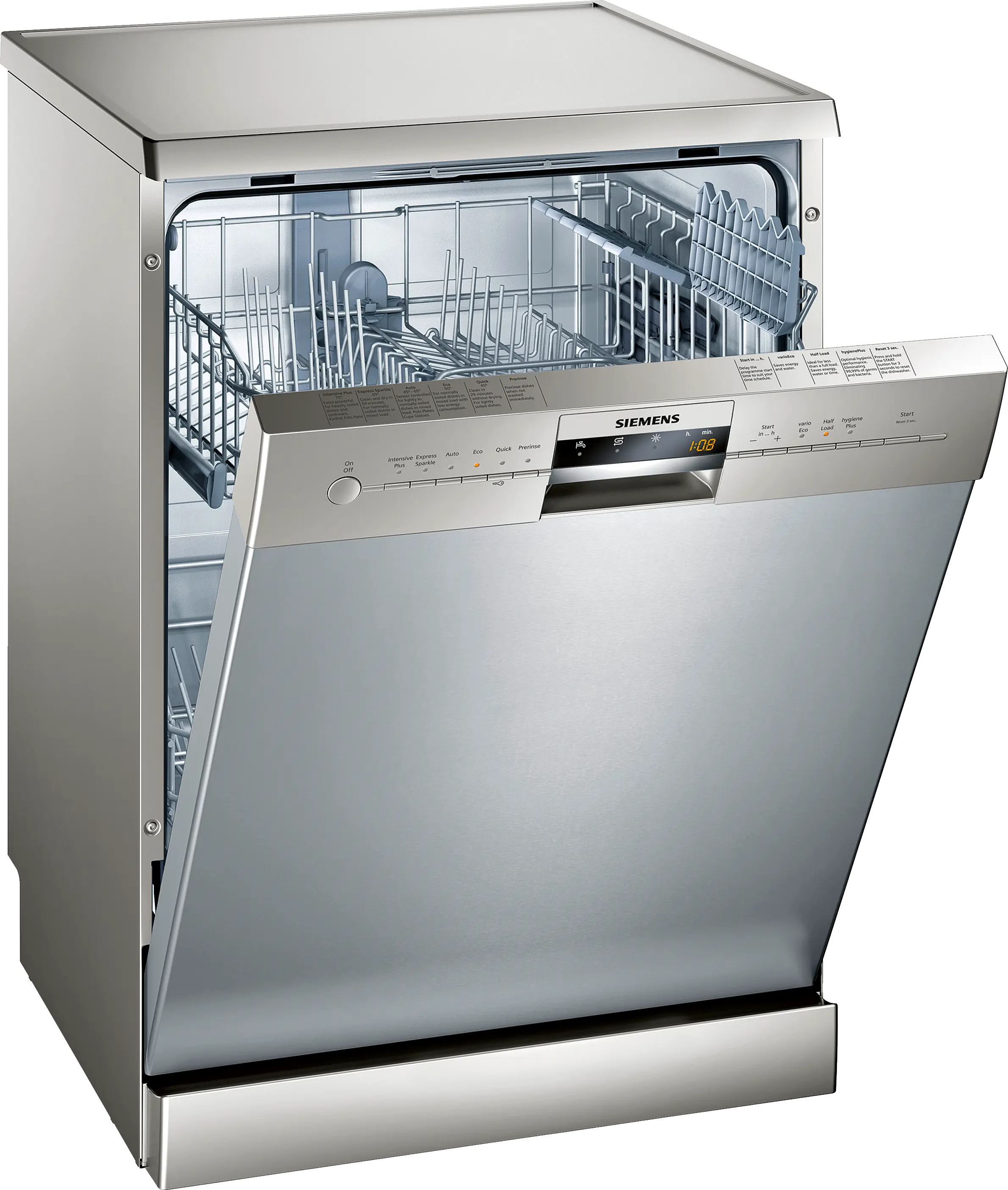 SN256I01GI free-standing dishwasher | SIEMENS IN