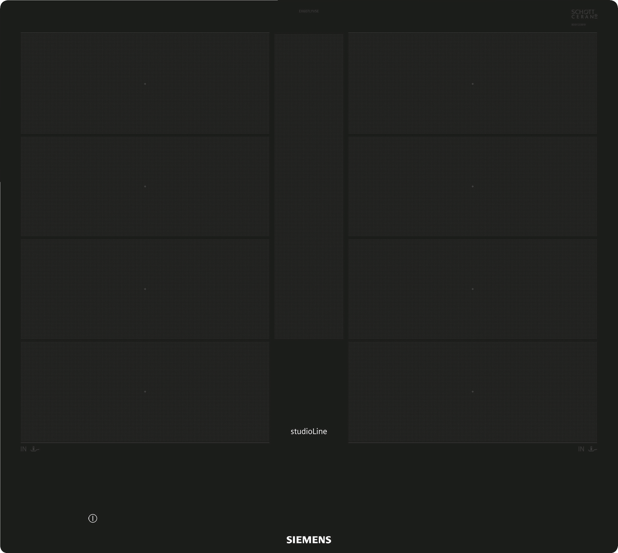 EX607LYV5E Indukční varná deska | SIEMENS CZ
