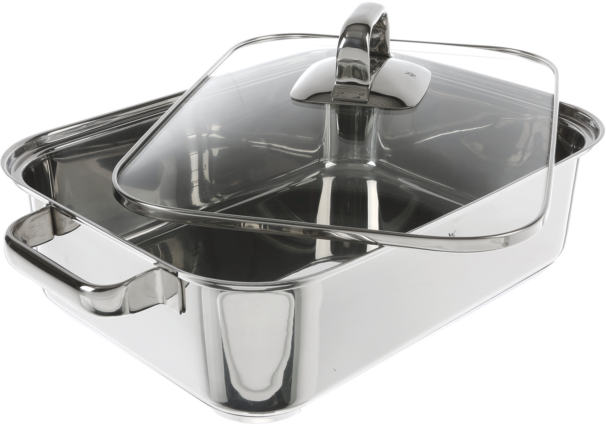 17000325 Stainless Steel roaster with glass lid | BOSCH NZ