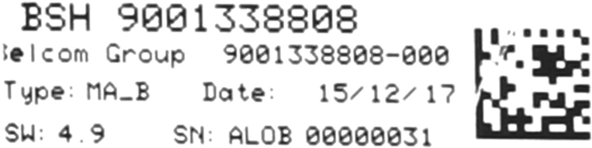 11025663 Operating module | BOSCH SG