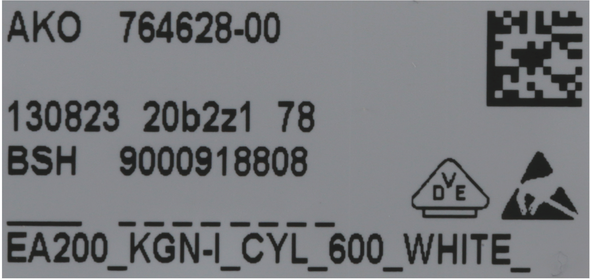 00791167 Control module not programmed | BOSCH SG