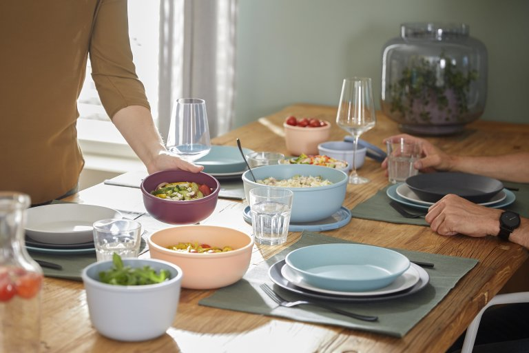 17001243 Mepal Cirqula Food Storage Bowl - 1.25L (Nordic Blue) | Neff ...